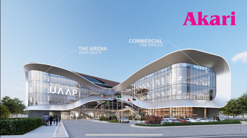 Akari partners with UAAP to develop Home of the UAAP - Akari Sports